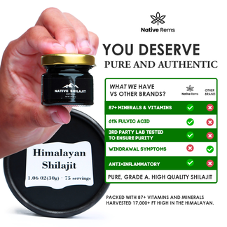 Native Shilajit – Native Rems